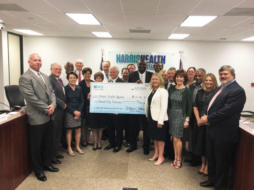 HCHD Foundation Check Presentation - Harris County Hospital District ...