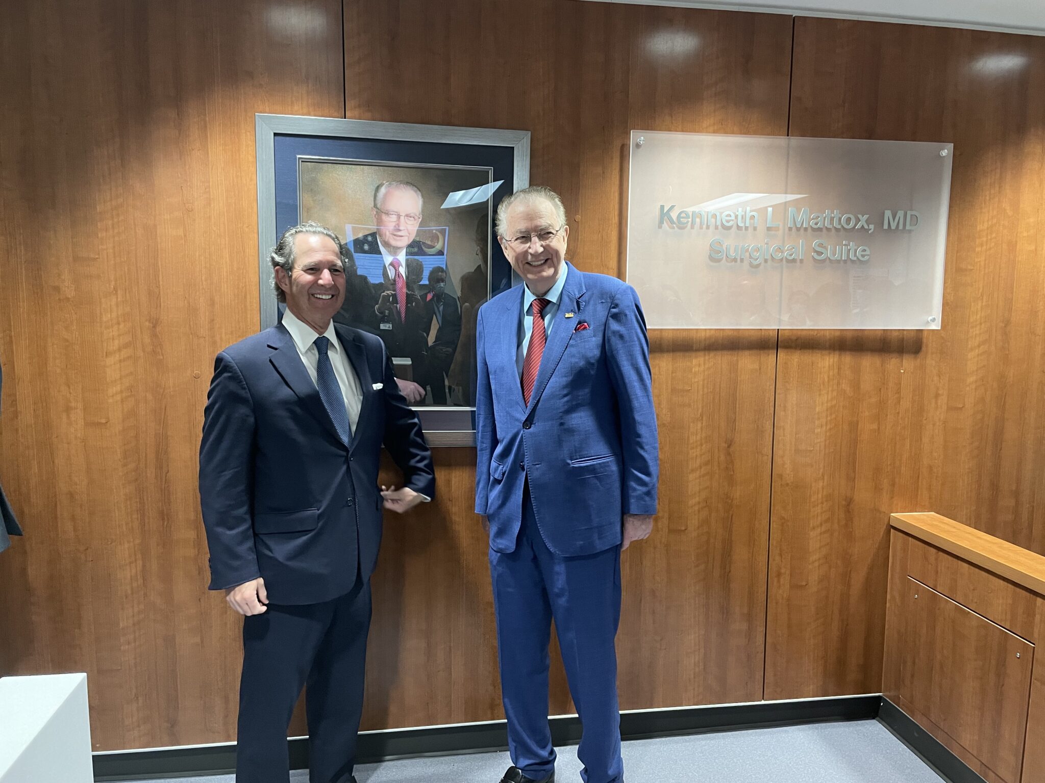 Foundation Trustee Dr. Kenneth Mattox Honored with Surgical Suites ...