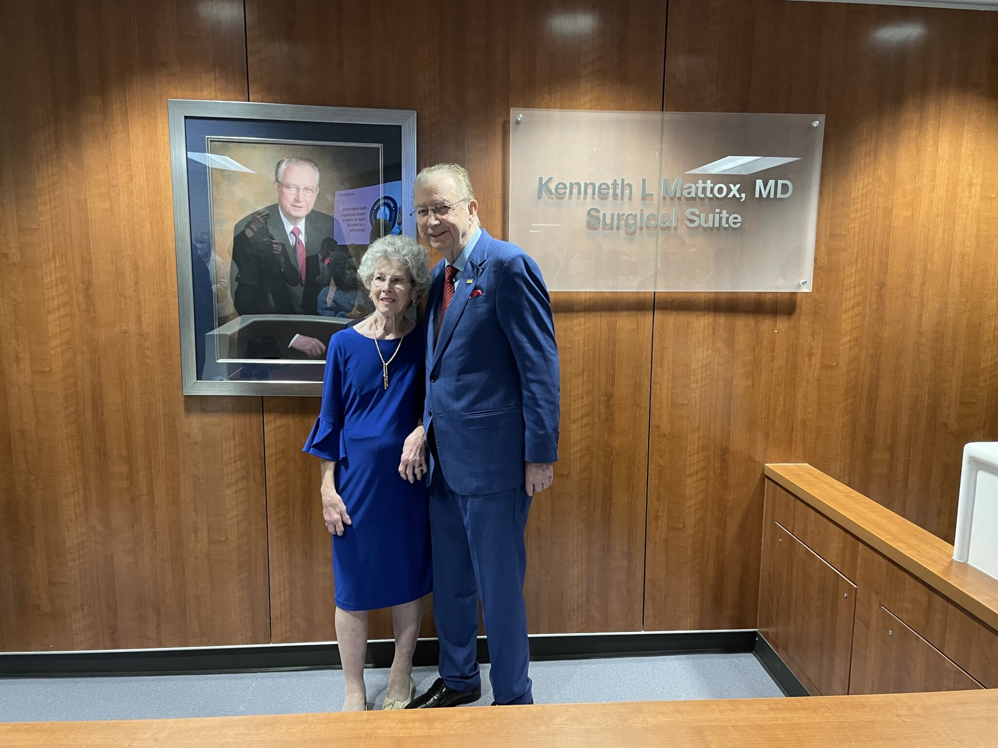 Foundation Trustee Dr. Kenneth Mattox Honored with Surgical Suites ...