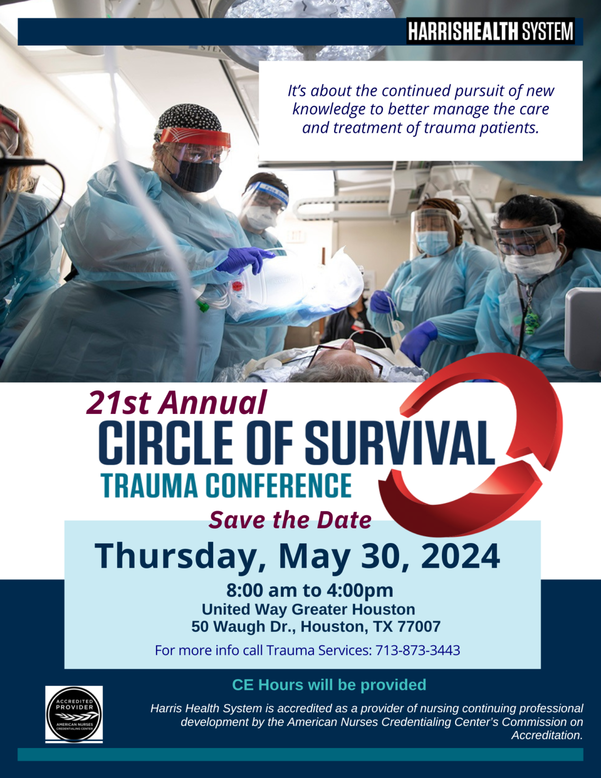 21st Annual Circle of Survival Trauma Conference - Harris County ...