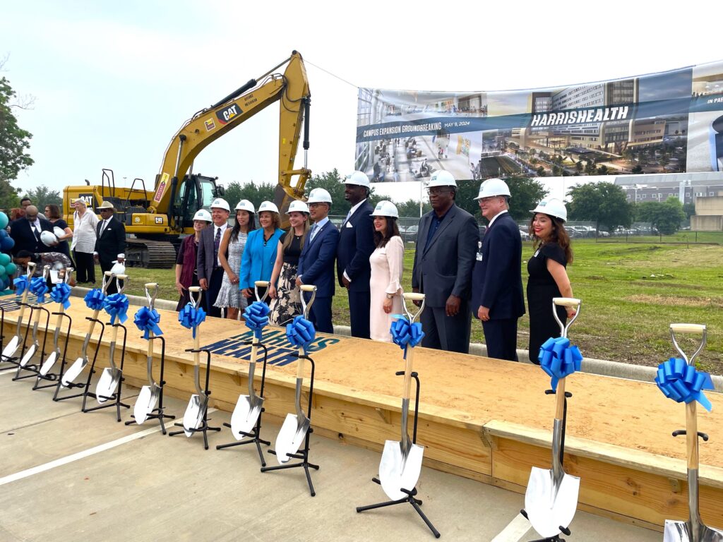 HCHD Foundation Celebrates LBJ Hospital Groundbreaking - Harris County ...